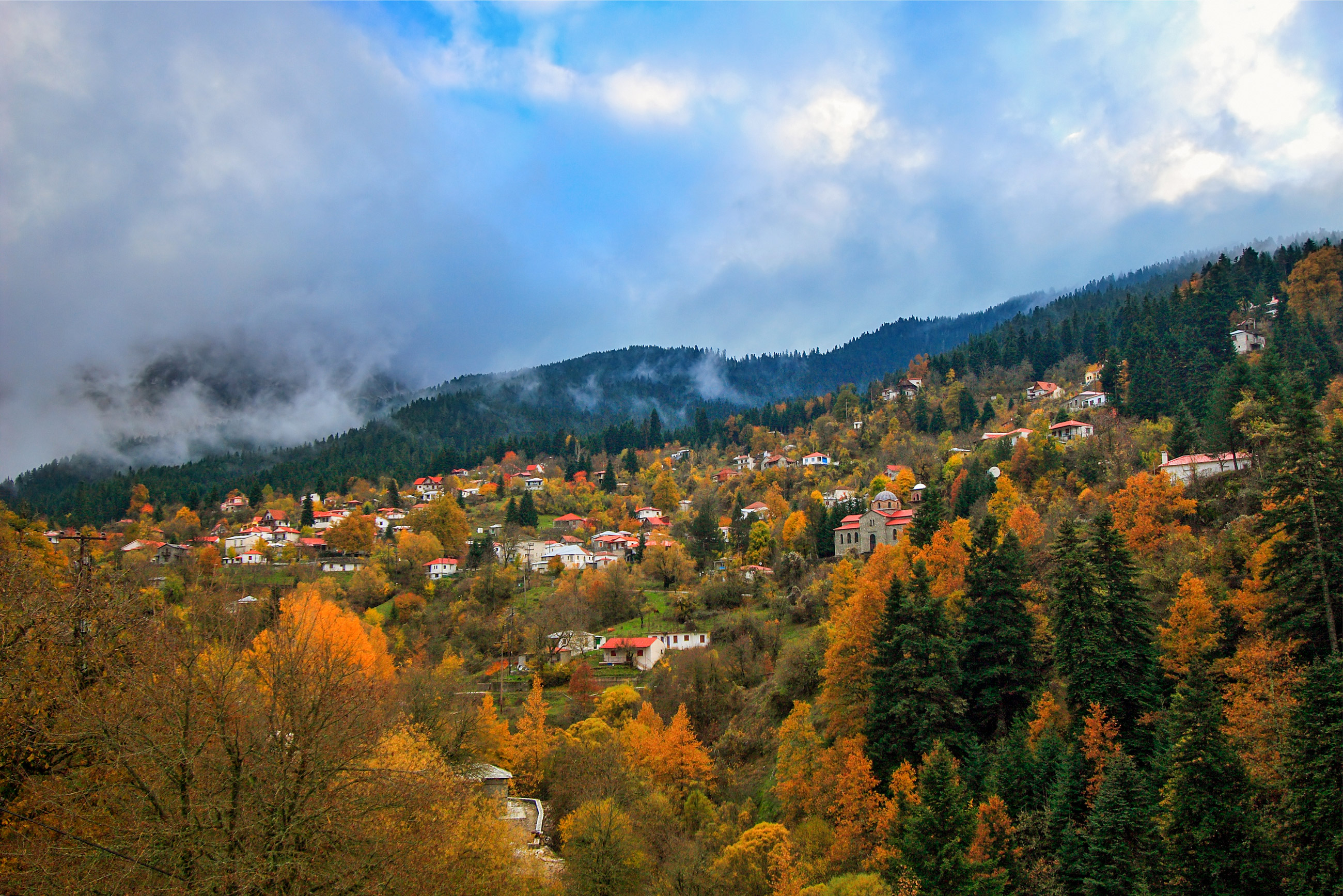 Krania village in Aspropotamos | Visit Thessaly