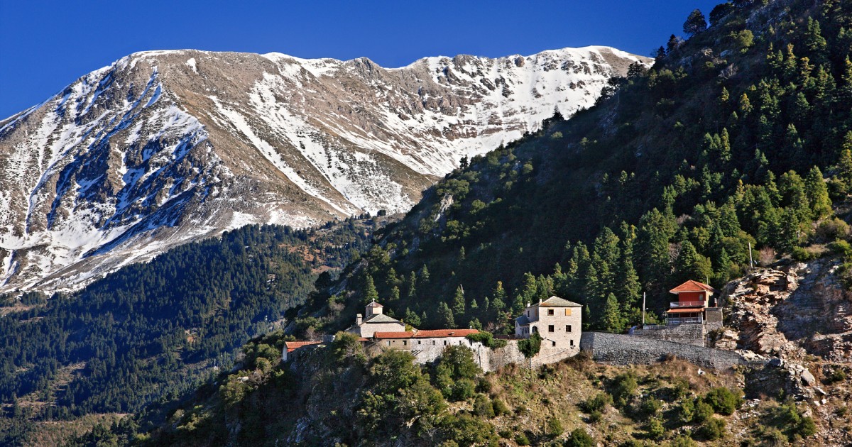 Η Μονή Σπηλιάς στα Άγραφα | Visit Thessaly