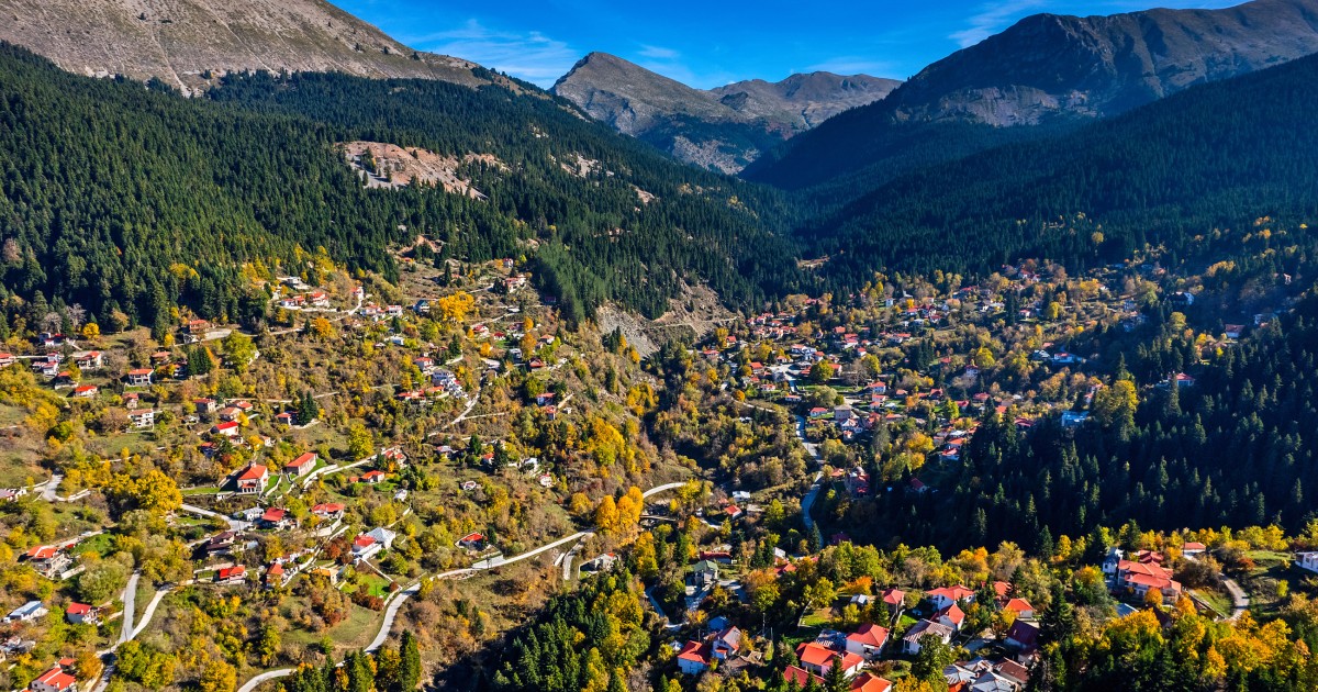 Krania village in Aspropotamos | Visit Thessaly